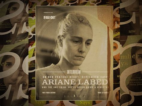 Ariane Labed Discusses Her Feature Debut September Says