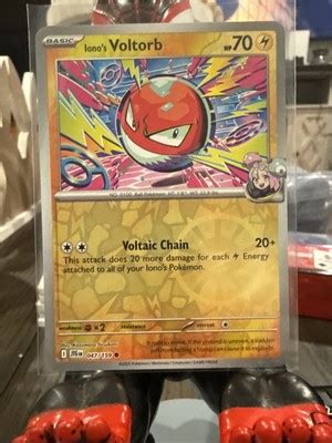 Pokemon Tcg Ionos Voltorb Reverse Holo Journey Together 047159