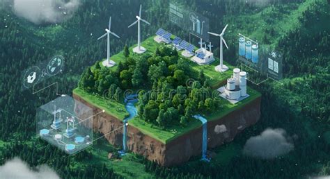 Sustainable Eco Friendly Energy Green Technology And Renewable