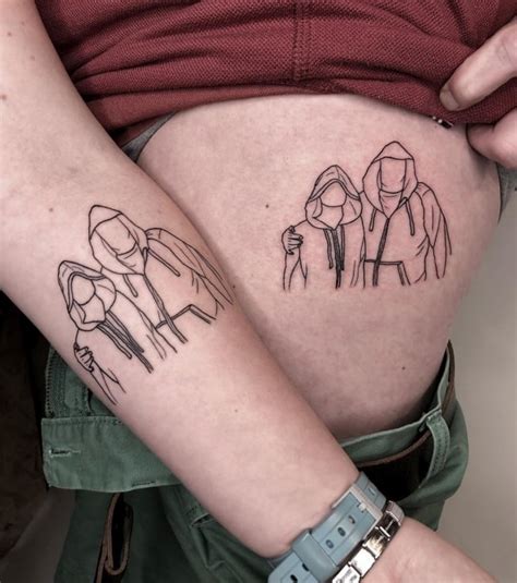 Impresionantes Tatuajes A Juego De Padre E Hija Fashion Hombre Micro Blogs