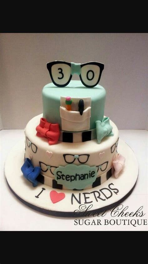 Nerd Birthday Theme Cake Candy Birthday Cakes Nerd Cake Ideas