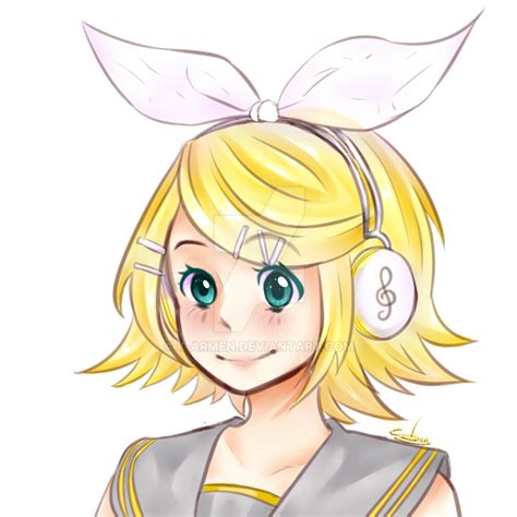 Rin V4 Possible Oficial Drawing Style By K Armen On Deviantart