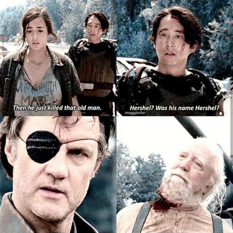 Hershel Was His Name Hershel Glenn Rhee From Tara Chambler After