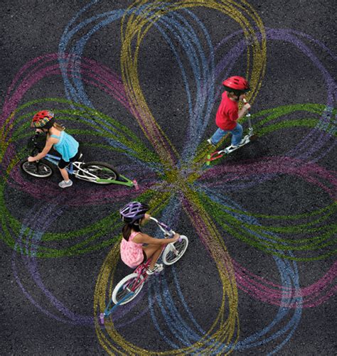 Chalktrail A Fun Chalk Art Attachment For Bicycles And Scooters