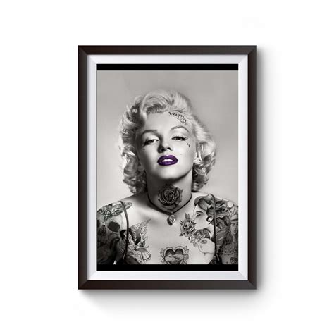 Marilyn Monroe Posters Tattoos