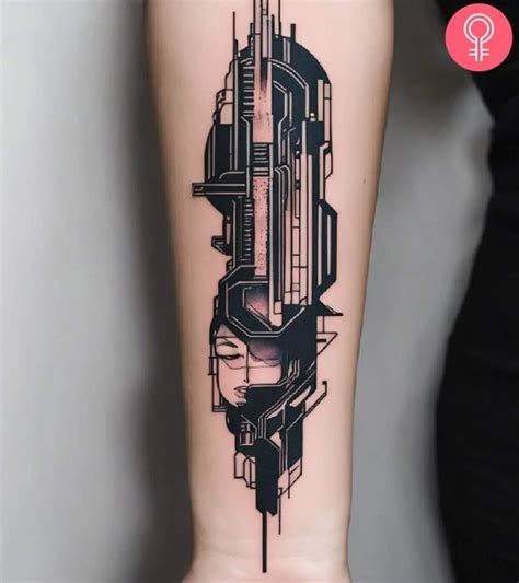Cyber Arm Tattoo