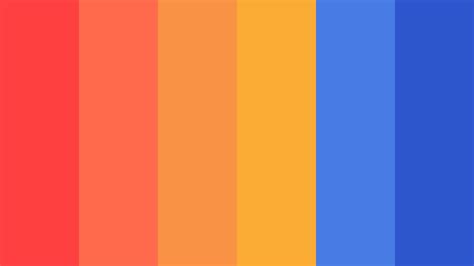 Red Orange Color Scheme