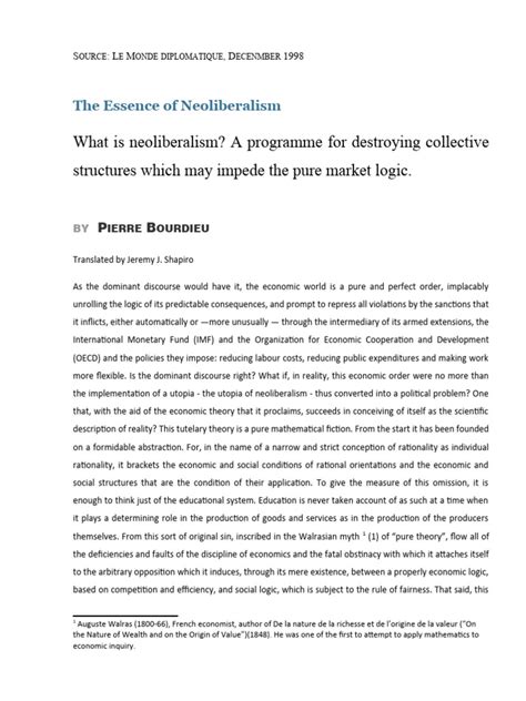 Understanding Neoliberalisms Impact Pdf