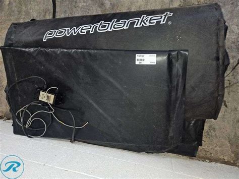 Powerblanket Insulated Heating Blanket With Type 4x Controller Roller Auctions