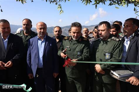 تصاویر برگزاری مراسم افتتاح پروژه عمرانی احداث و آسفالت راه روستای برما