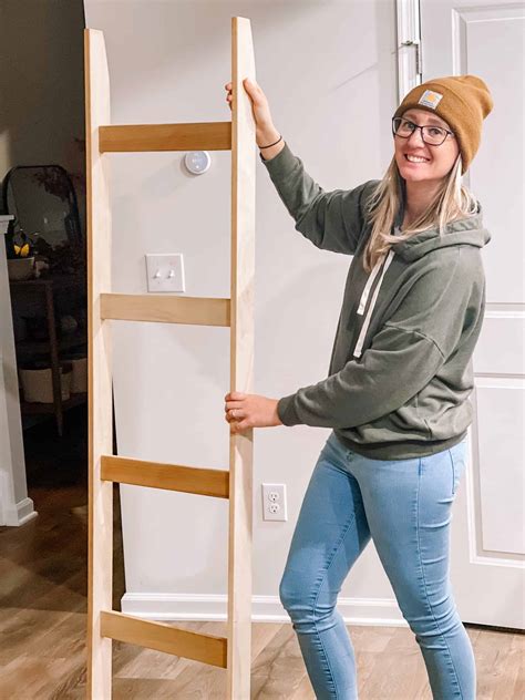 Do It Yourself Blanket Ladder At Ella Byatt Blog