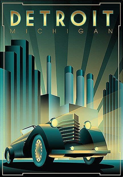Art Deco Style Posters