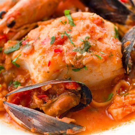 Spanish Seafood Stew Recipe Zarzuela De Mariscos