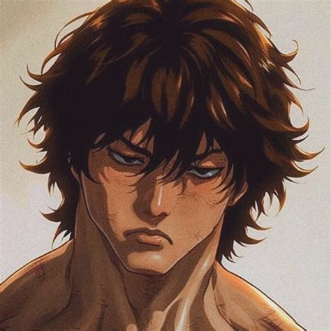 Baki Hanma Baki In Brown Icon Baki With Brown Hair Vector Freepik