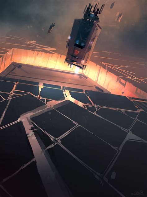 30 Minute Lunch Sketch Sci Fi Space Station Scifi Door Concept Art