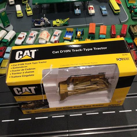 Norscot Ertl Diecast 1 50 Scale Cat D10n Track Type Tractor Etsy