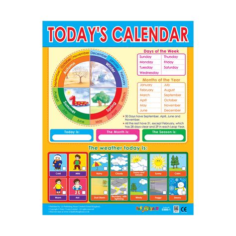 Classroom Essentials 6 Wall Charts Educational Wall Chart Pack In