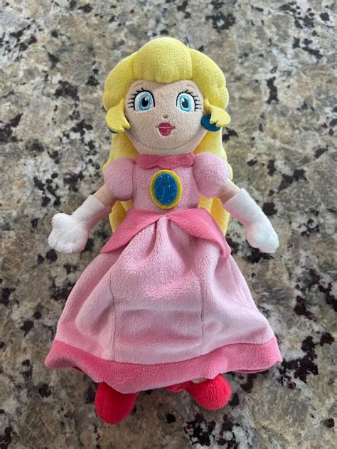 Little Buddy Super Mario All Star Collection 1418 Peach Stuffed Plush