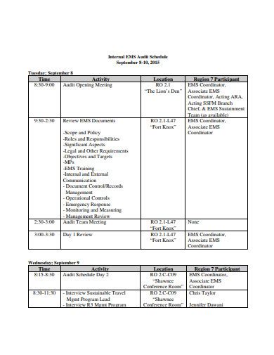 11 Audit Lead Schedule Templates In Pdf Doc
