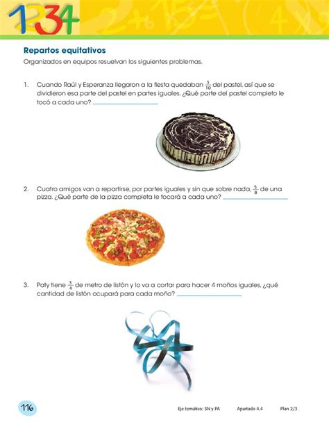 Ejercicio Online De Fracciones Para Cuarto De Primaria 4b6 Artofit