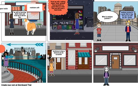 Download Educational Comic Strip Geology Lesson