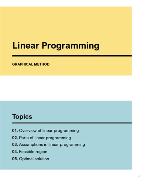 Linear Programming Pdf Linear Programming Mathematical Optimization