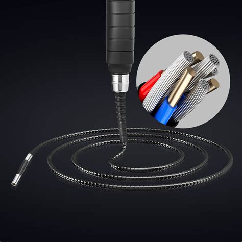 Vevor Articulating Borescope Camera With Light Two Way Articulated