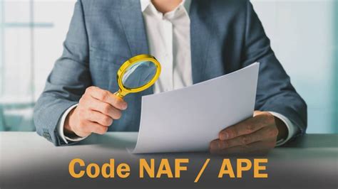 Code Naf Ou Ape Dune Entreprise Définition Utilité Et Différences
