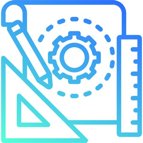 Design Process Generic Gradient Outline Icon