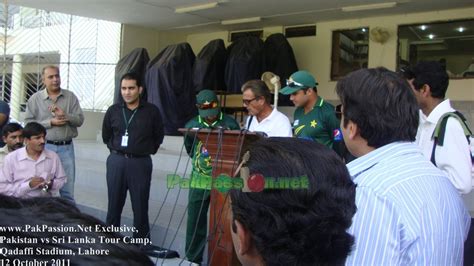 Pakistan Pre Series Camp