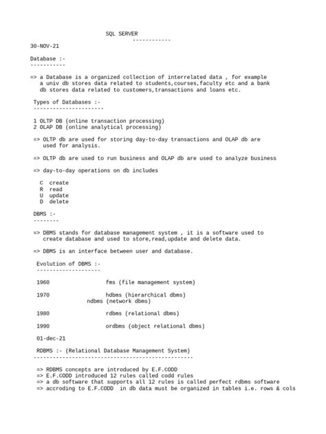 Sql Server 6pm Download Free Pdf Relational Database Microsoft Sql Server
