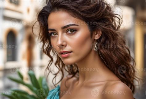 A Portrait Of Breathtakingly Gorgeous Exotic Beautiful Woman