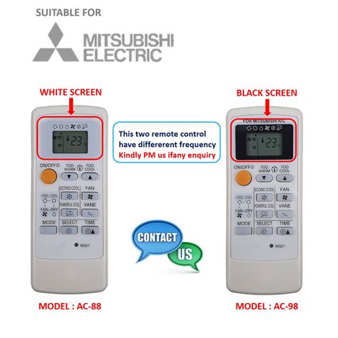 Replacement Mitsubishi Electric Air Cond Aircond Air Conditioner Remote