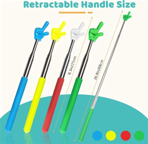 📚 သင်ကြားမှုကို ပိုမိုလွယ်ကူစေမယ့် Telescopic Teacher Pointer Sticks🖍️🎒 Teacher Pointer Stick