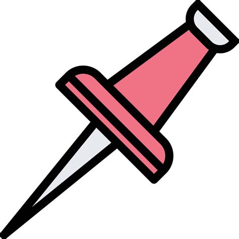 Push Pin Vector Icon 21678565 Vector Art At Vecteezy
