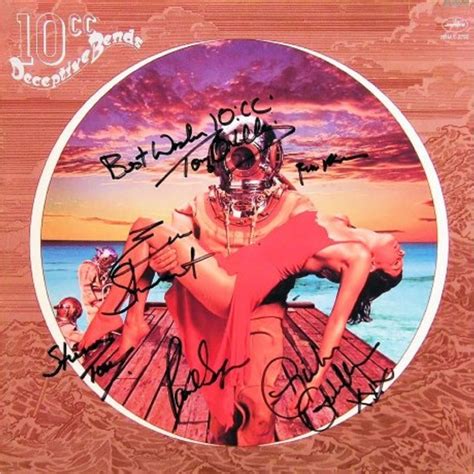 10cc Signed Deceptive Bends Album