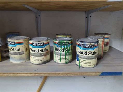Minwax And Polyshade Wood Finish And Wood Stain Various Tones