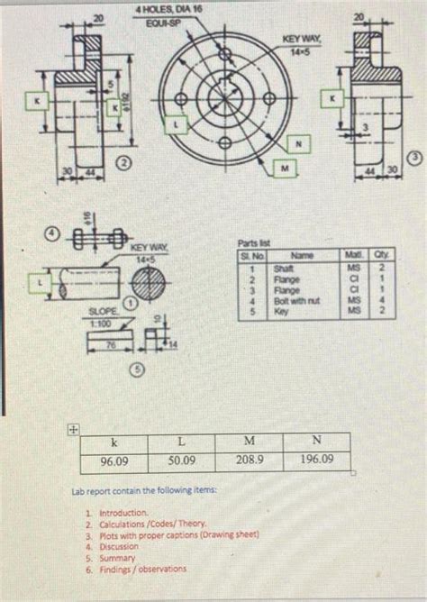 Solved Lab Report Applying GD T In Engineering Drawing Chegg