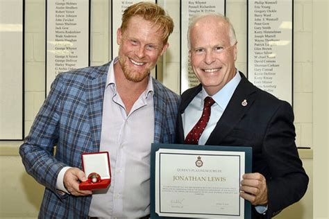 Jonathan Given Queens Platinum Jubillee Award