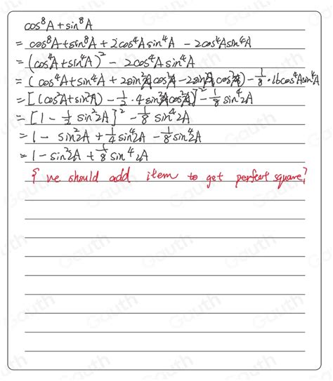 Solved Prove The Followings A Cos6asin6a 14 13cos22a B C