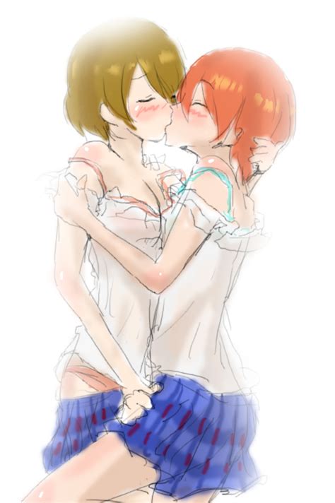 Rule 34 Artist Request Hoshizora Rin Koizumi Hanayo Love Live Love Live School Idol Project