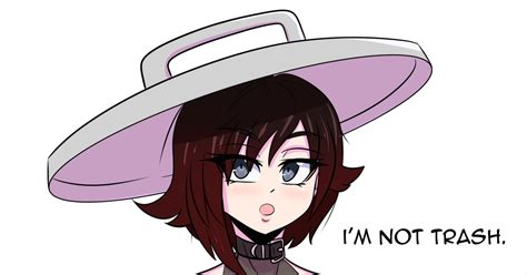 Rwby Rubyrose Ruby Rose Ruby Isnt Trash Pixiv