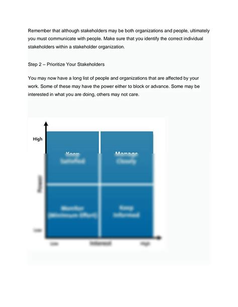 Solution Stakeholder Analysis Studypool