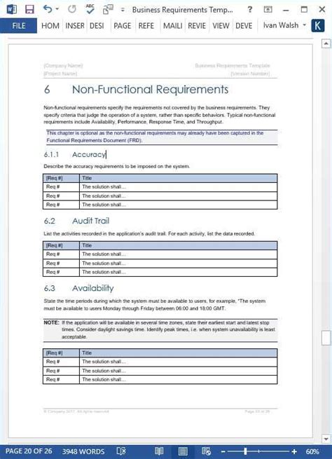 Sample Software Requirements Specification Comprehensive Guide