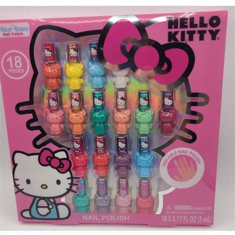 Hello Kitty Toys Hello Kitty Nail Polish Set Vibrant Colors Poshmark