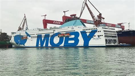 Moby Prende In Consegna Il Suo Primo Traghetto Cinese Ship2shore