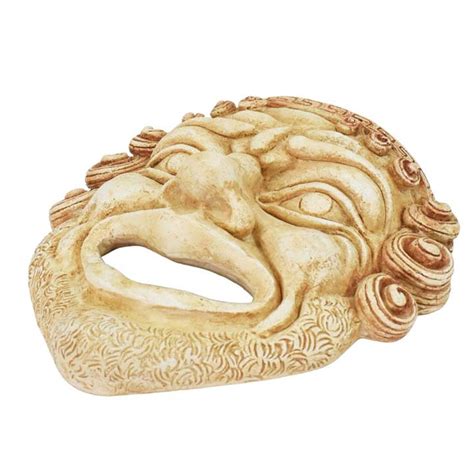 Ancient Greek Theatrical Comedy Mask First Theatre Of World Dionysus