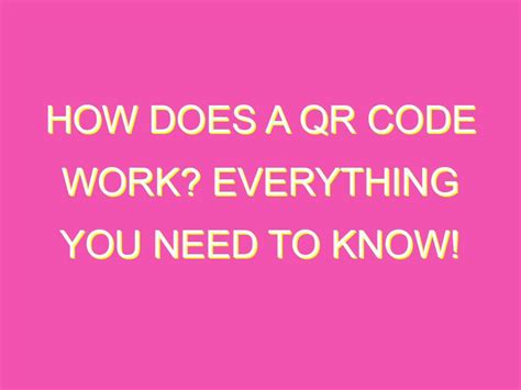 How Does A Qr Code Work Everything You Need To Know Kurrently