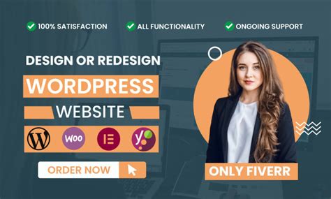 design redesign build rebuild clone or revamp wordpress website by wp agency21 fiverr