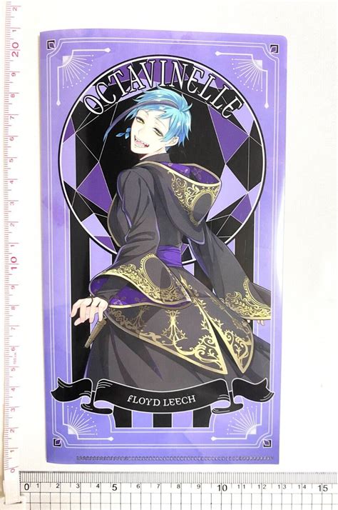 Disney Twisted Wonderland Floyd Leech Seven Eleven Limited Clear Folder